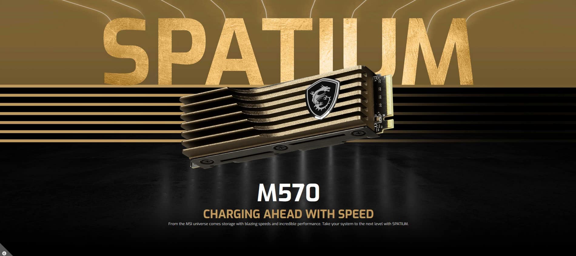 MSI lance enfin son SSD PCIe 5.0 Spatium M570