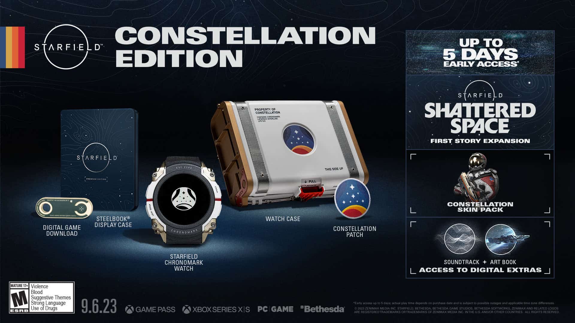 Starfield néglige l'édition Constellation, la version à 300 euros ...