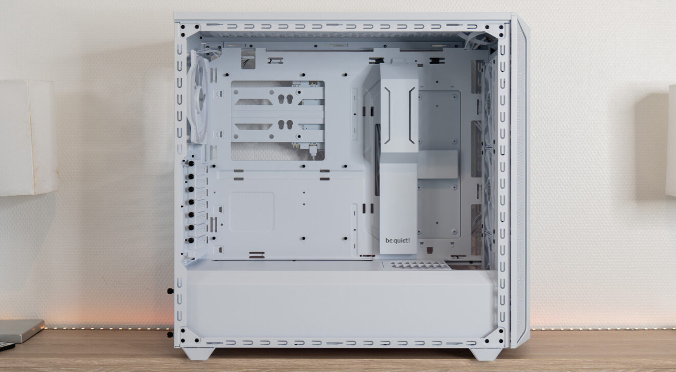 Test be quiet! Shadow Base 800FX : un boitier blanc et RGB, élégant et ...