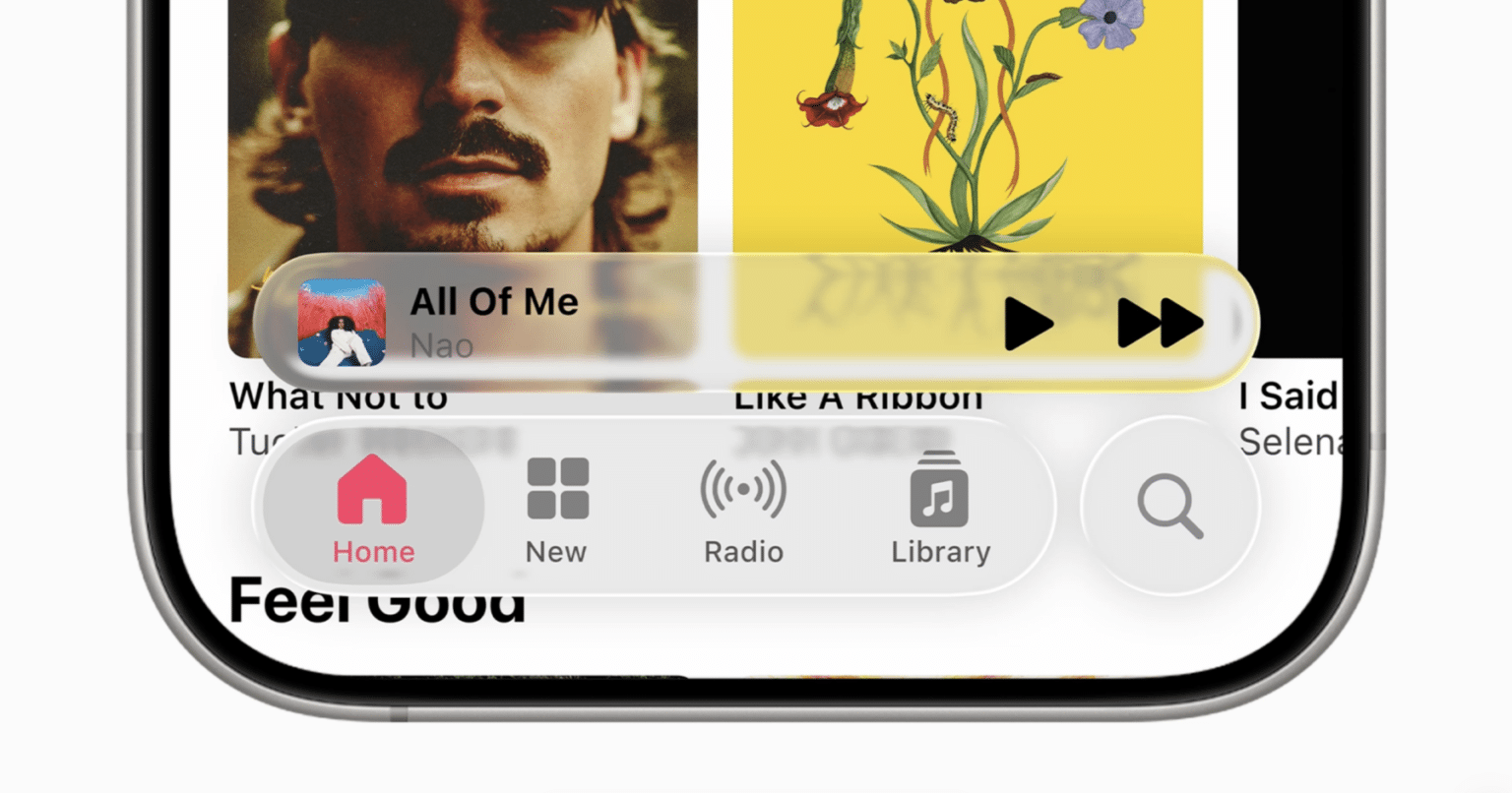 Comment régler l'effet Liquid Glass sur votre iPhone avec iOS 26