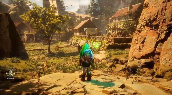 Le Remake De Zelda Ocarina Of Time Dans Lunreal Engine 4 De Cryzenx