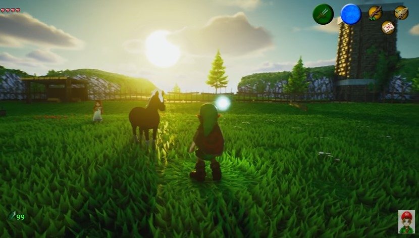 Le remake de Zelda : Ocarina of Time dans l’Unreal Engine 4 de CryZENx ...