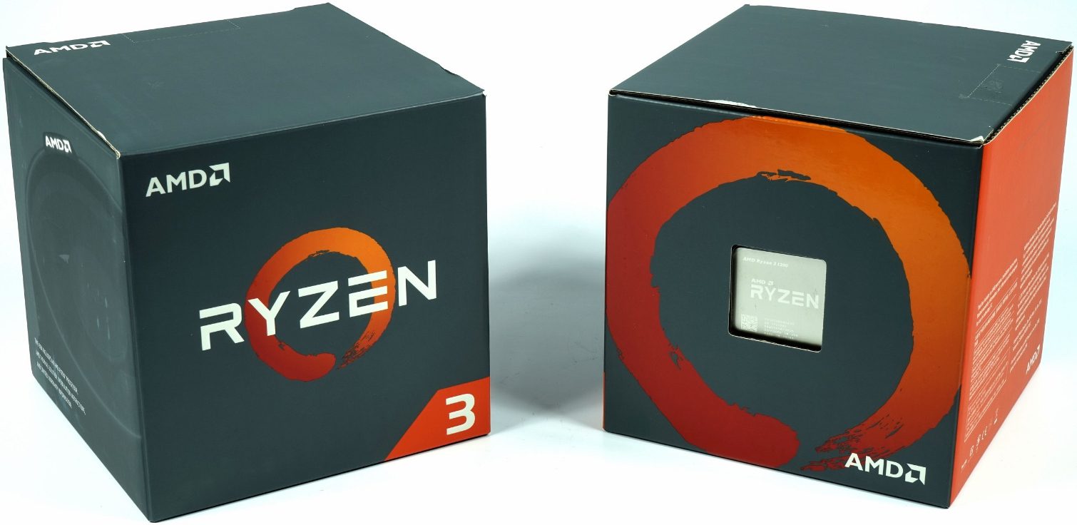Test AMD Ryzen 3 1300X et 1200